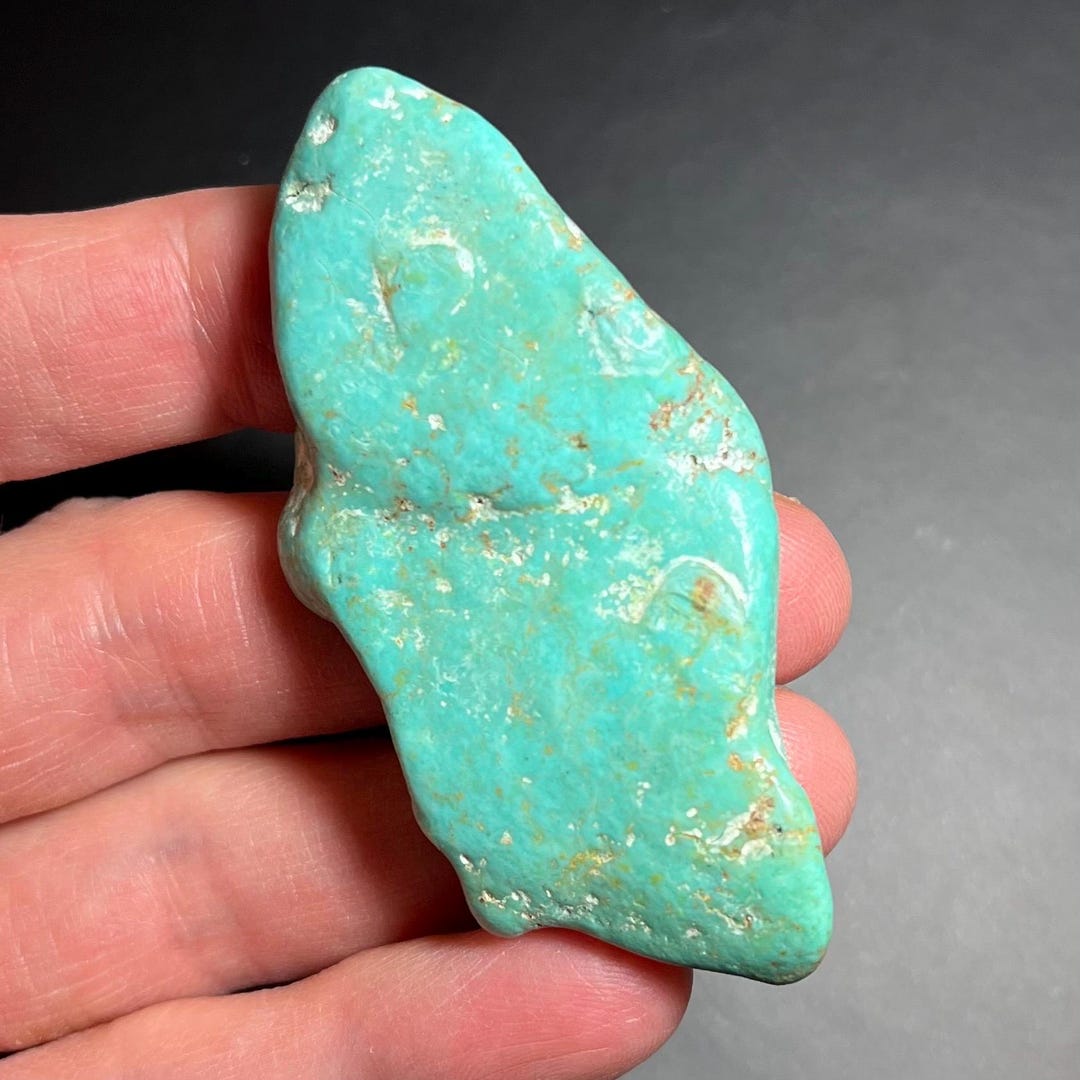 Lone Mountain Turquoise Rough Slab Specimen!! Gorgeous High Grade Stone ...