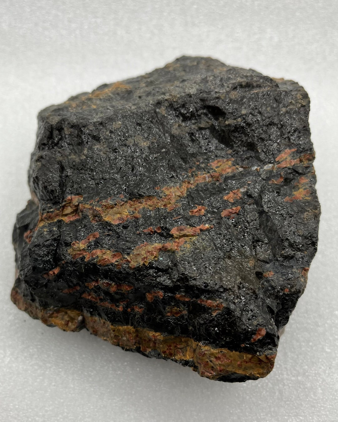 RARE Mexican Peanut Obsidian Rough With Chatoyant Red Orbs - Etsy