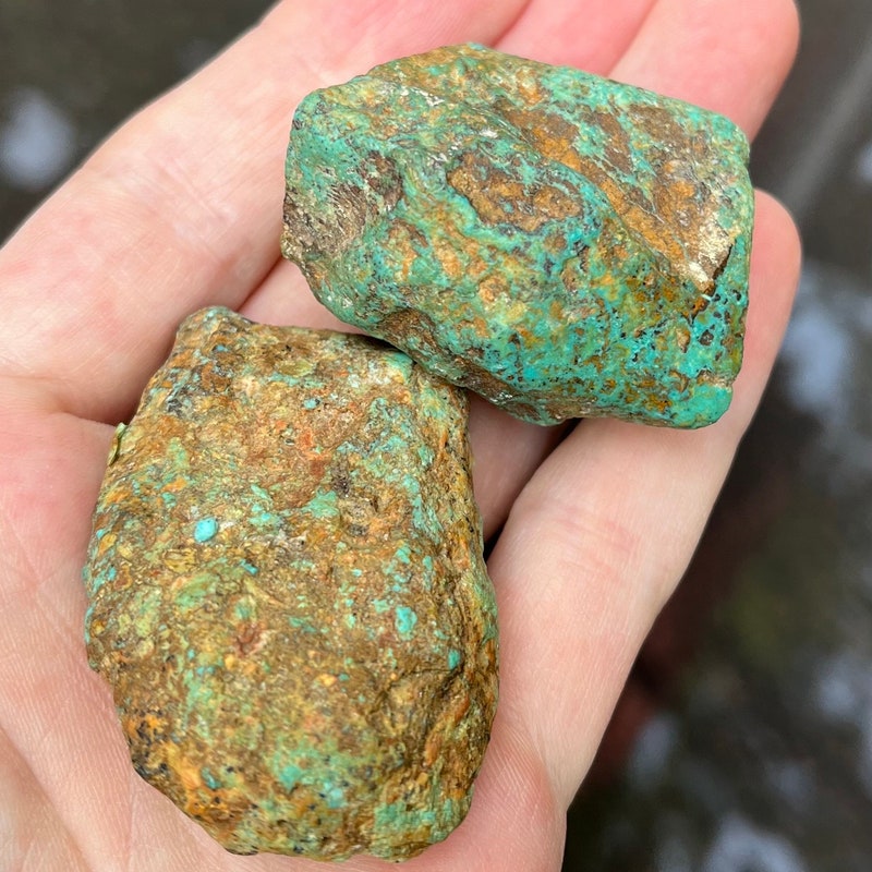 Rough Turquoise - Etsy