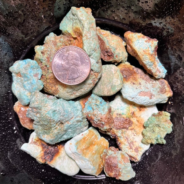 Rough Turquoise - Etsy