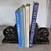 Original Handmade Pair of Rustic Country Themed Wooden Bookends Stand ...