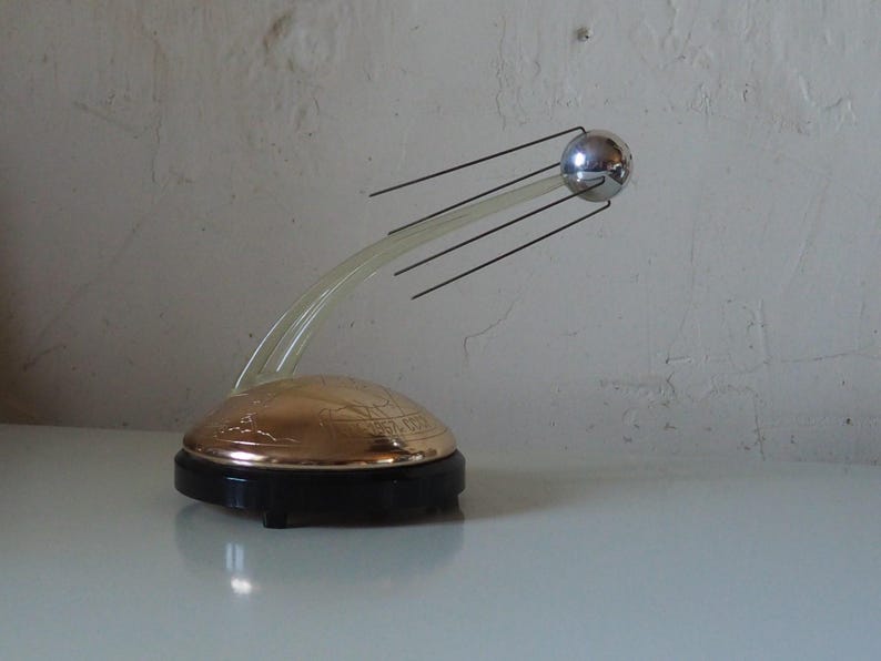 Soviet Cccp Sputnik 1 4th October 1957 Celebration Musical Iconic ...