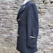 French Gendarme Police Military Wool Coat Jacket 1960s / 70s Era Blue ...