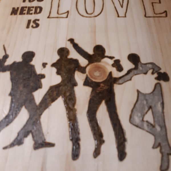 Beatles Wood Burning - Etsy
