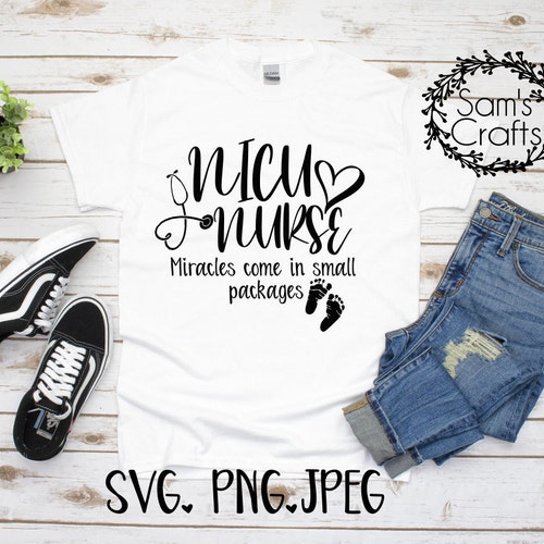 NICU Svg NICU Nurse Svg Nicu Shirt Svg - Etsy