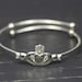 Claddagh Baby Bracelet Sterling Silver Baby Girl Anklet - Etsy