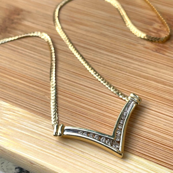 Chevron Necklace - Etsy