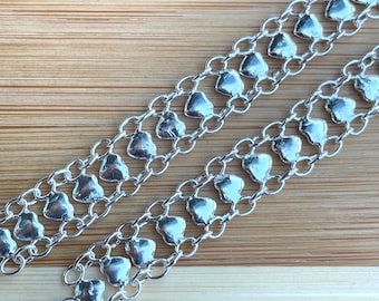 Silver Boho Anklet Sterling Silver Ankle Bracelet Chain | Etsy