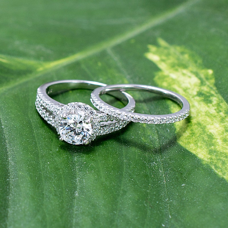 Cz Engagement Ring - Etsy