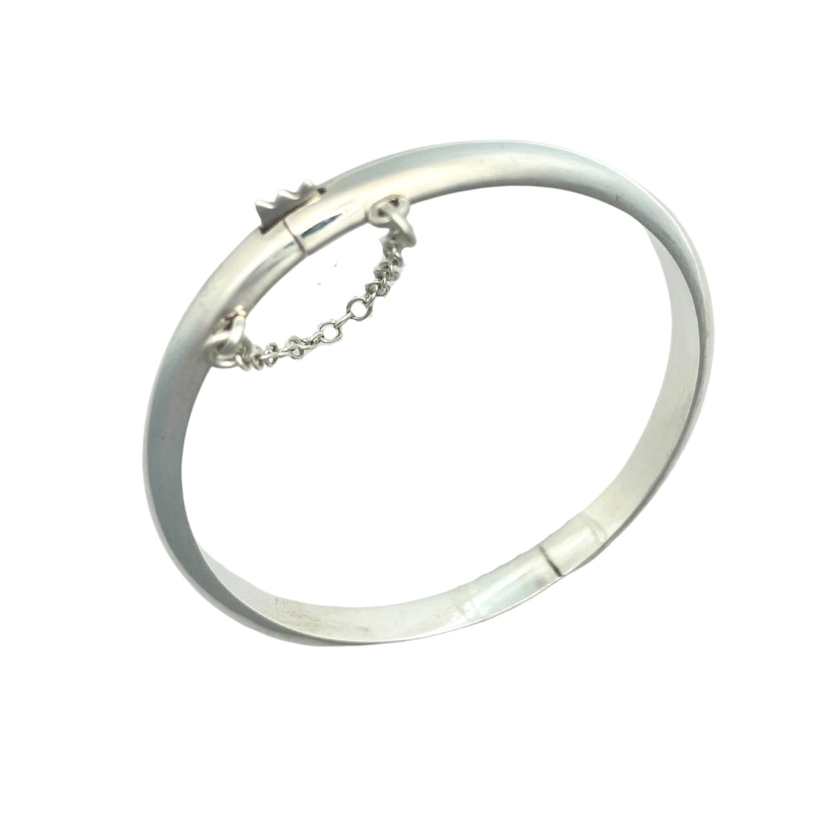 Sterling Silver Baby Bangle Bracelet, Toddler Anklet, Bangle With ...
