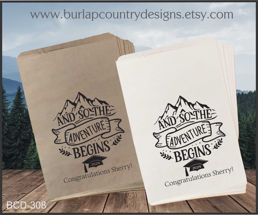 Graduation Treat Bag, Graduation Favor Bags, One Smart Cookie Bag ...