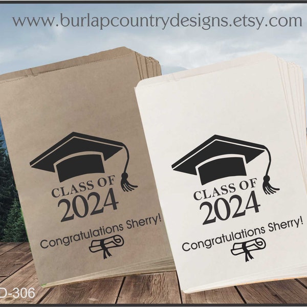 Graduation Cookie Bags - Etsy