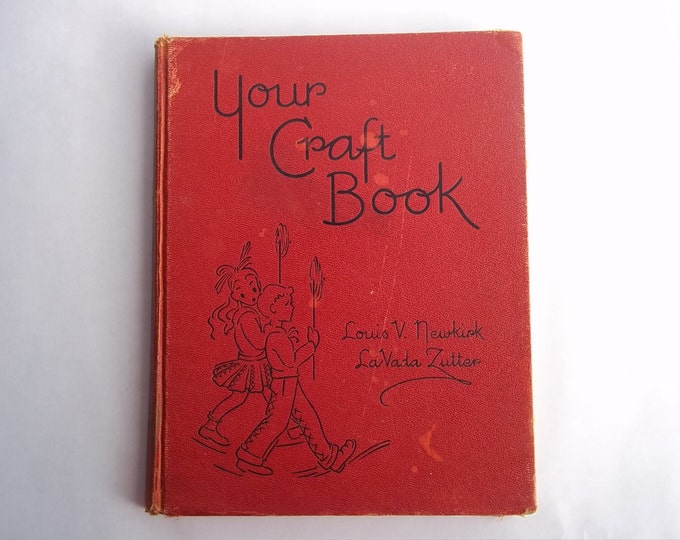 1955 the Craft Book, Full of Wonder 1950s Illustrations and Craft Ideas ...