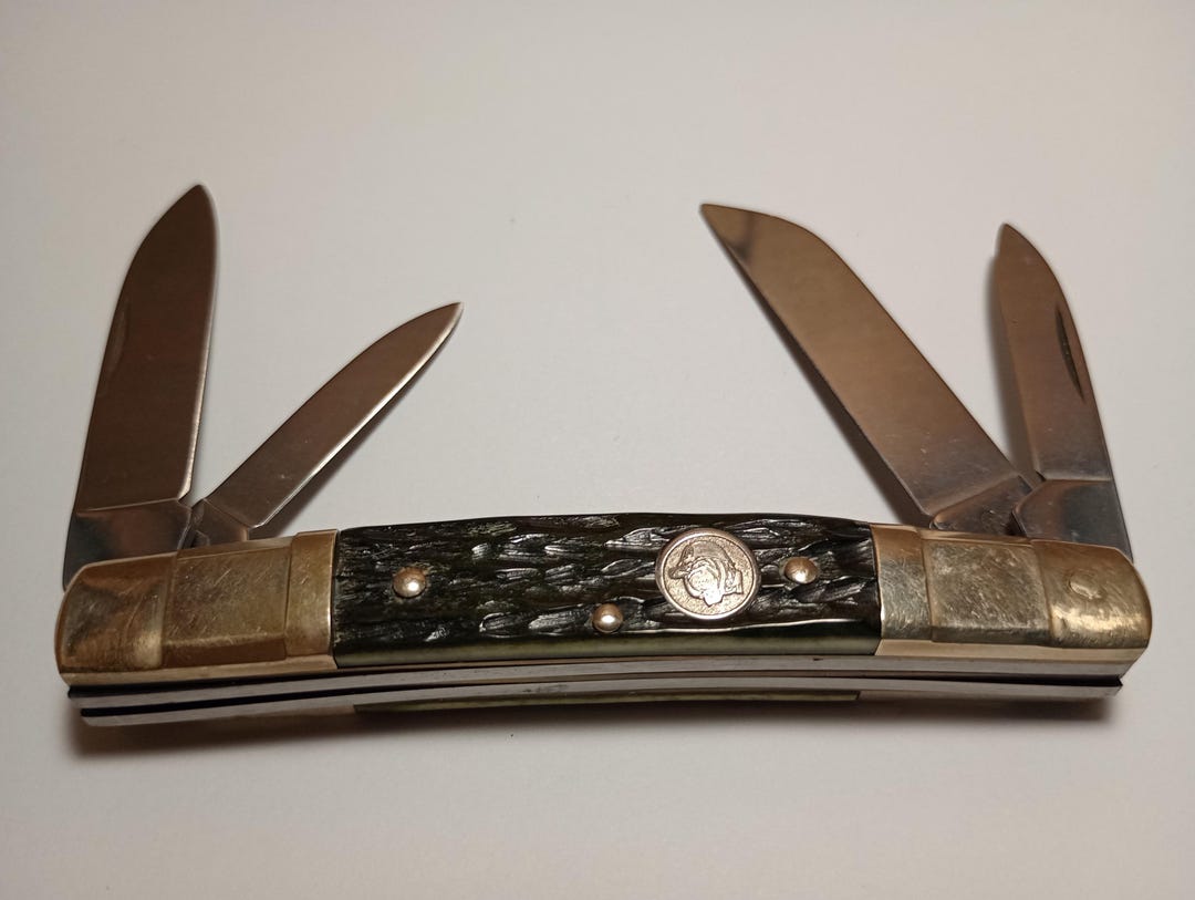 Vintage Sargent 4 Blade Bone Handle Congress Pocket Knife Germany ...