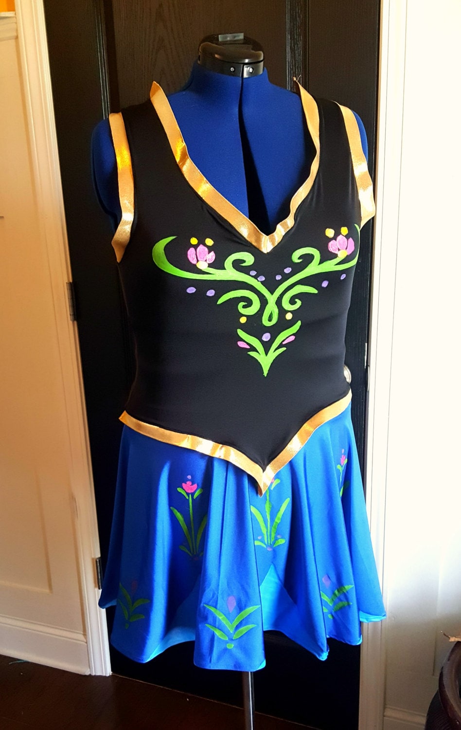 Custom Princess Anna Frozen Inspired Running Costume | Etsy