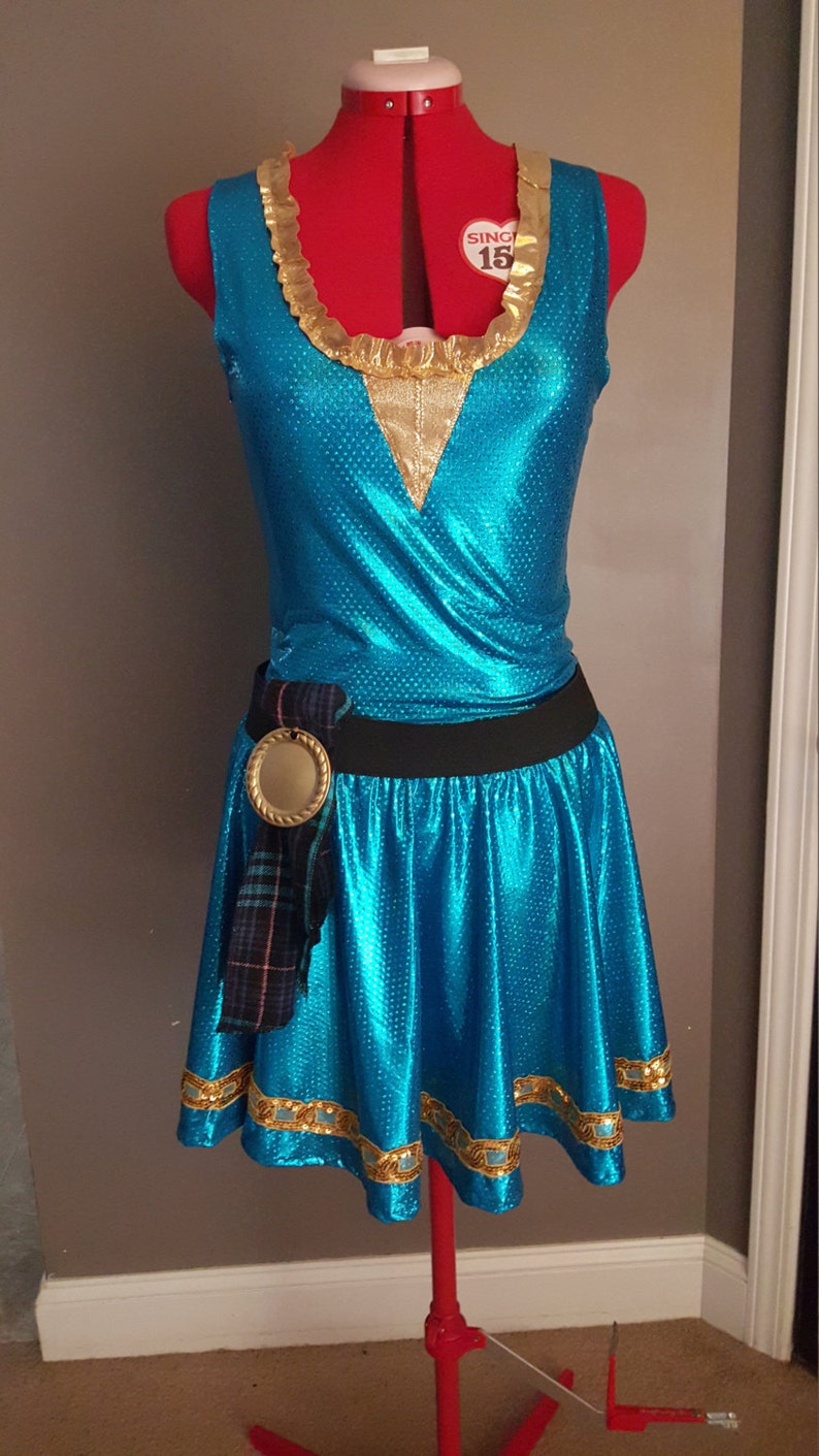Princess Merida Brave Inspired Running/halloween Costume - Etsy