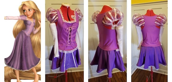 Custom Princess Rapunzel Tangled Inspired Running Costume | Etsy