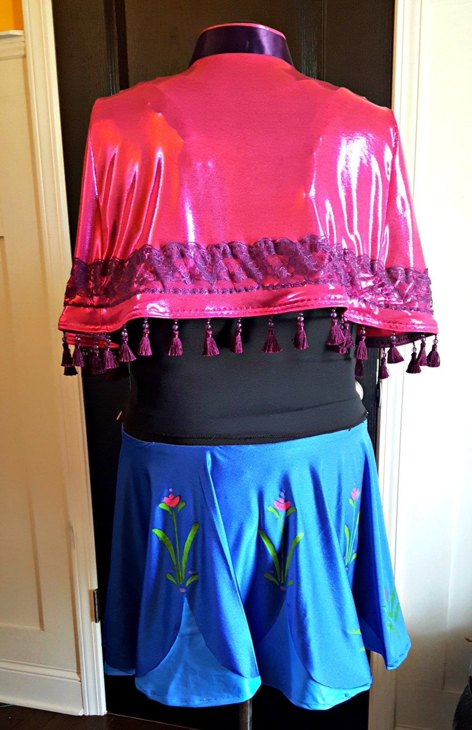 Custom Princess Anna Frozen Inspired Running Costume, Halloween ...