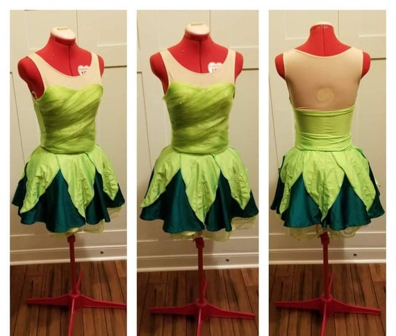 Tinker Bell Inspired Green Running Costume Halloween - Etsy