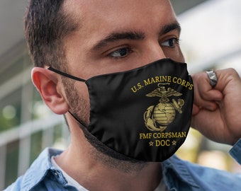 Marine Corps Mask | Etsy