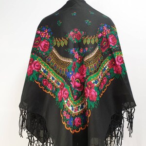 Original Traditional Ukrainian & Slavic Shawl Scarf Wrap Large ...