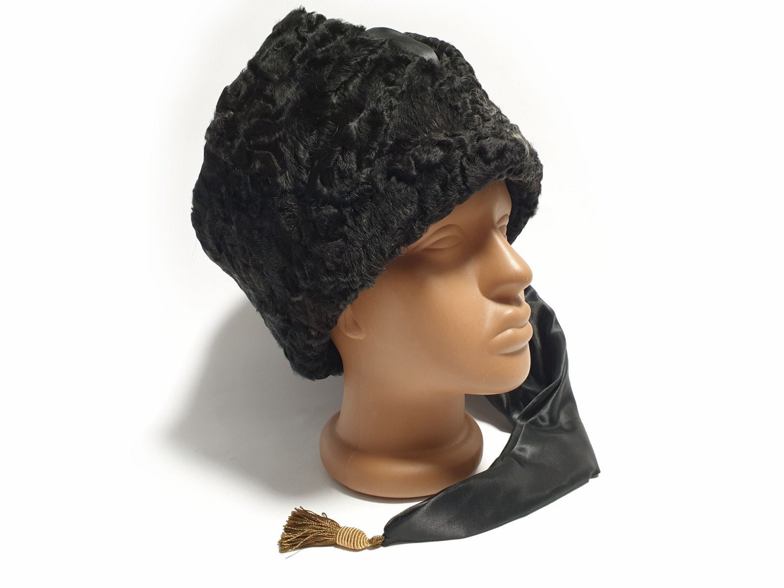 Papakh Cossack Hüte Natur Astrachan Pelz Karakul Army - Etsy.de