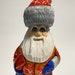 Figurine Carved Wooden Santa Ded Moroz Height 19cm / 7.6 Inch - Etsy