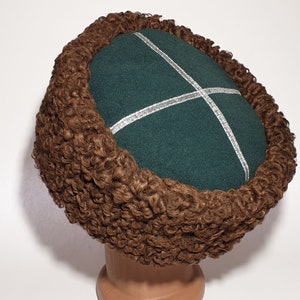 Papakh Natural Astrakhan Fur Karakul Hat Cap Army - Etsy
