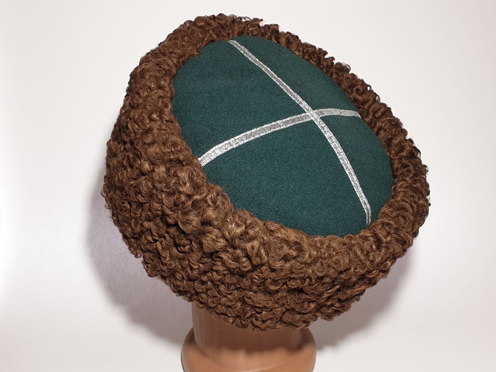 Papakh Natural Astrakhan Fur Karakul Hat Cap Army | Etsy