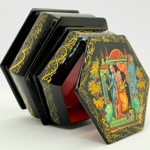Wooden Box Palekh Painting Jewelry Box Handmade - Etsy
