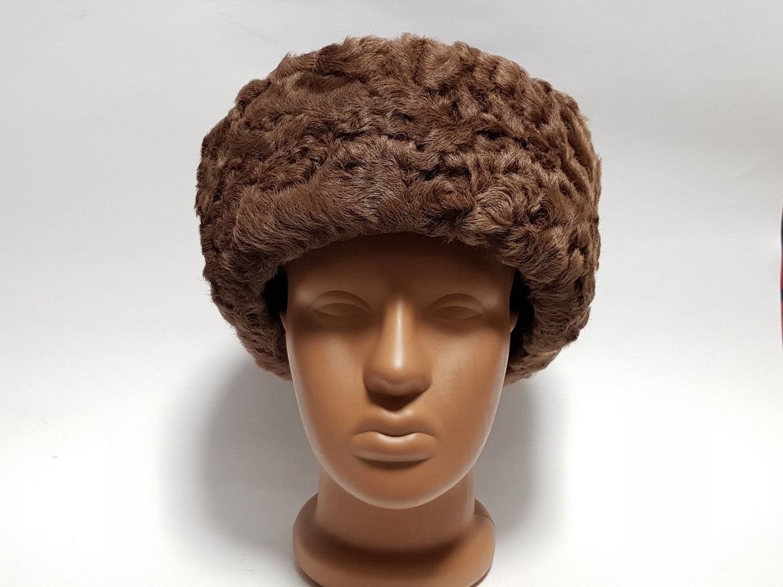 Autentic KUBANKA Natural Astrakhan Fur Karakul Hat Cap Army - Etsy