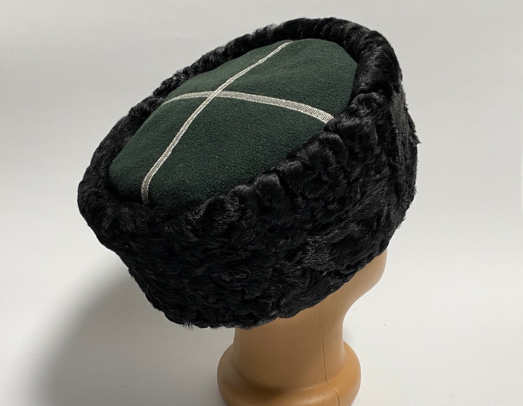Autentic KUBANKA Natural Astrakhan Fur Karakul Hat Cap Army - Etsy