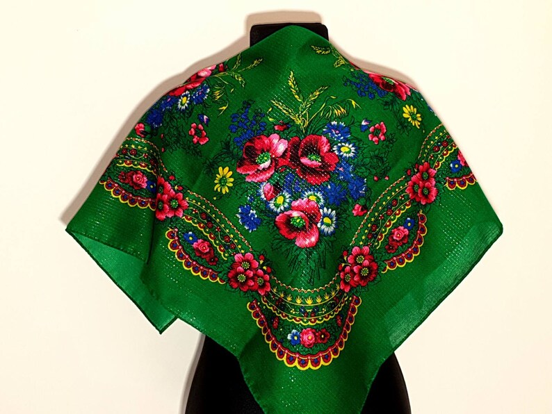 Sale Scarf Traditional Ukrainian Scarf With Gold Thread. | Etsy