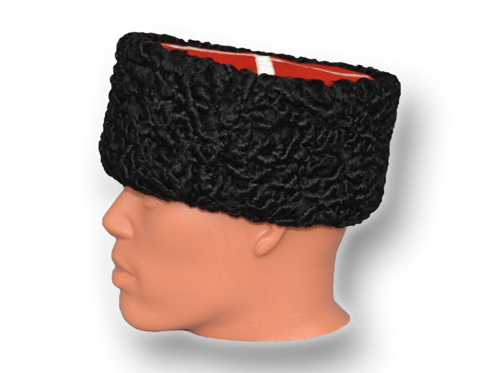 Autentic KUBANKA Natural Astrakhan Fur Karakul Hat Cap Army - Etsy