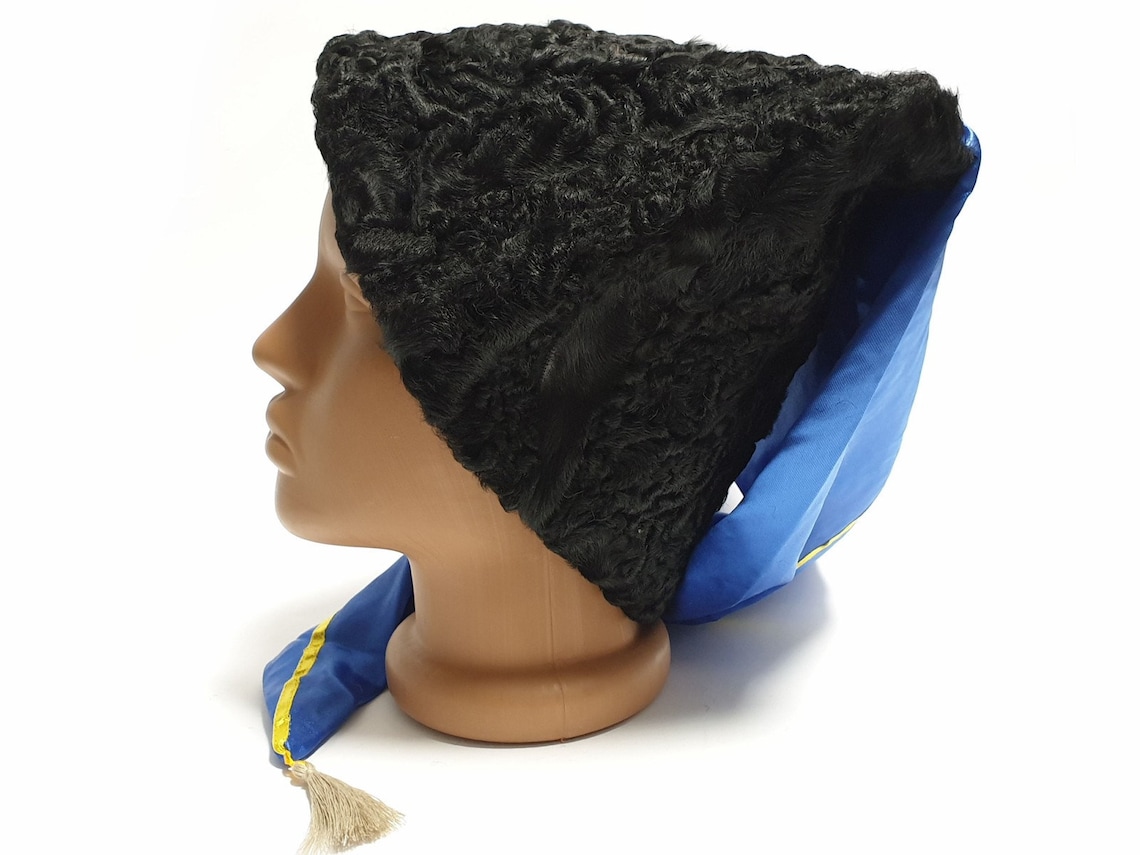 Papakh Cossack Hats Natural Astrakhan Fur Karakul Army | Etsy