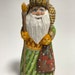 Figurine Carved Wooden Santa Ded Moroz Height 19cm / 7.6 Inch) - Etsy