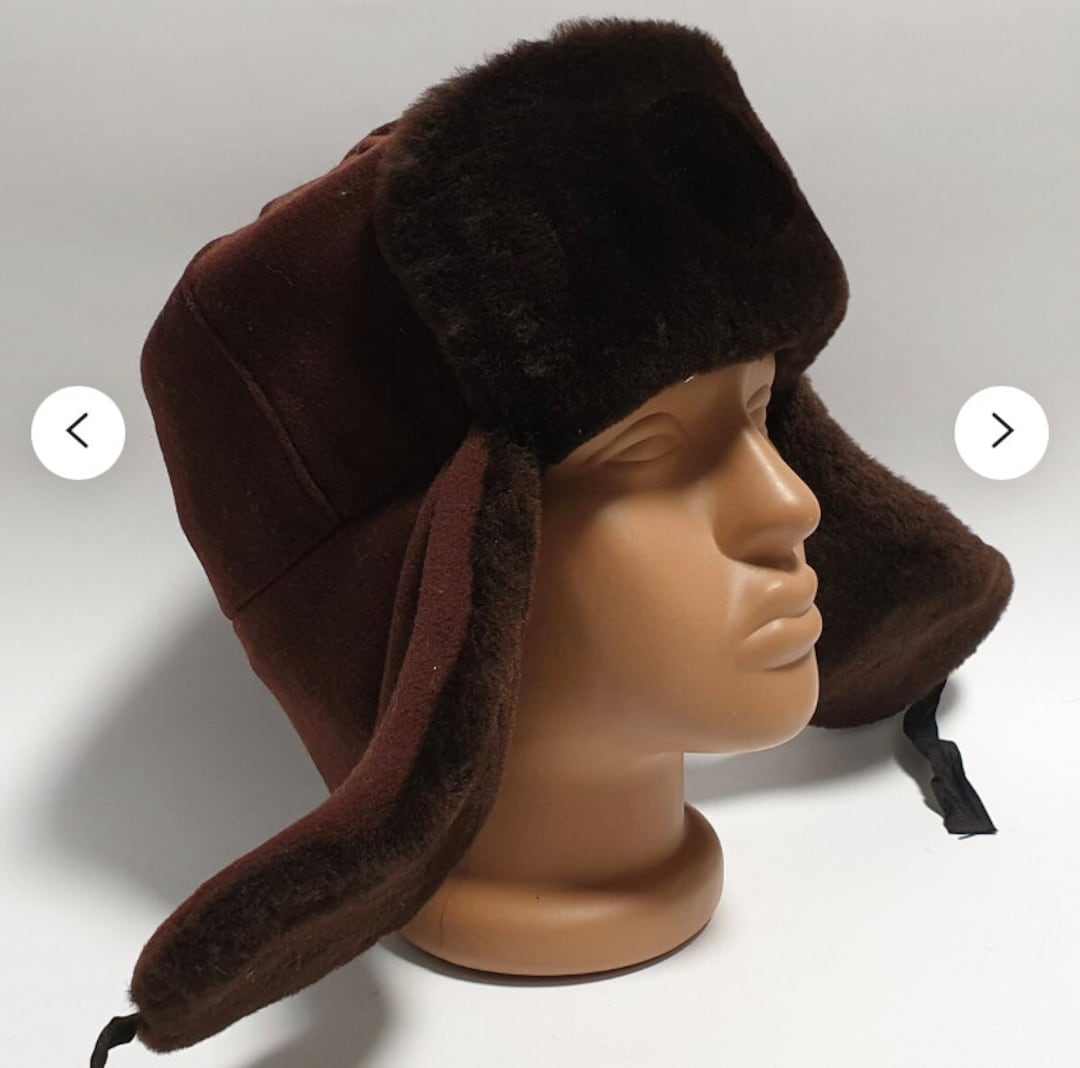 Ushanka Sheepskin Fur Hat - Etsy