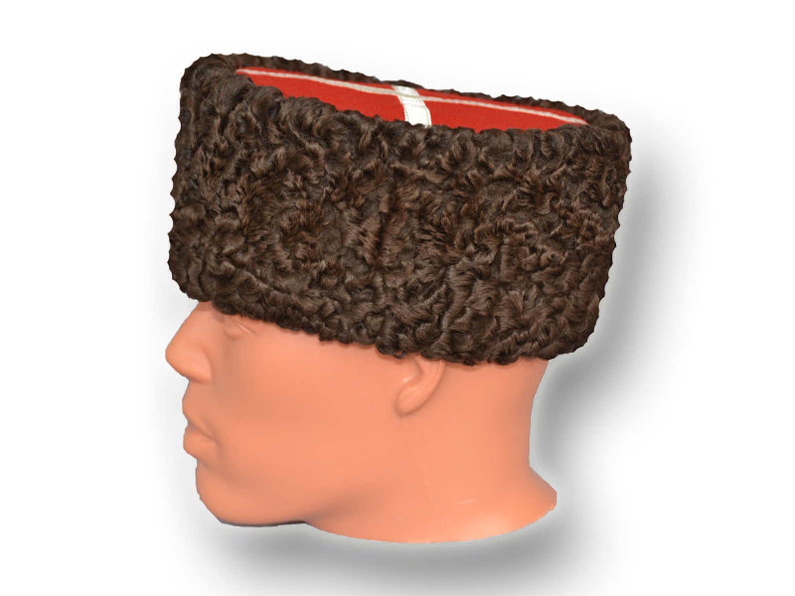 Autentic KUBANKA Natural Astrakhan Fur Karakul Hat Cap Army | Etsy