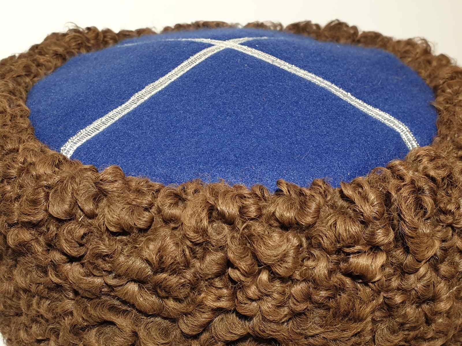 Papakh Natural Astrakhan Fur Karakul Hat Cap Army | Etsy