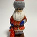 Figurine Carved Wooden Santa Ded Moroz Height 19cm / 7.6 Inch - Etsy