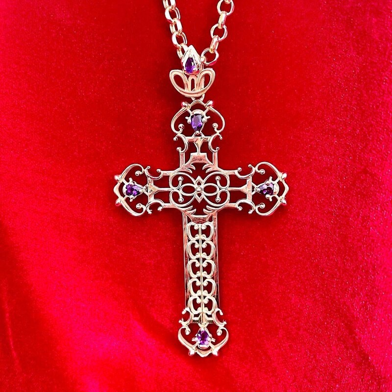 Scrolled Cross - Etsy