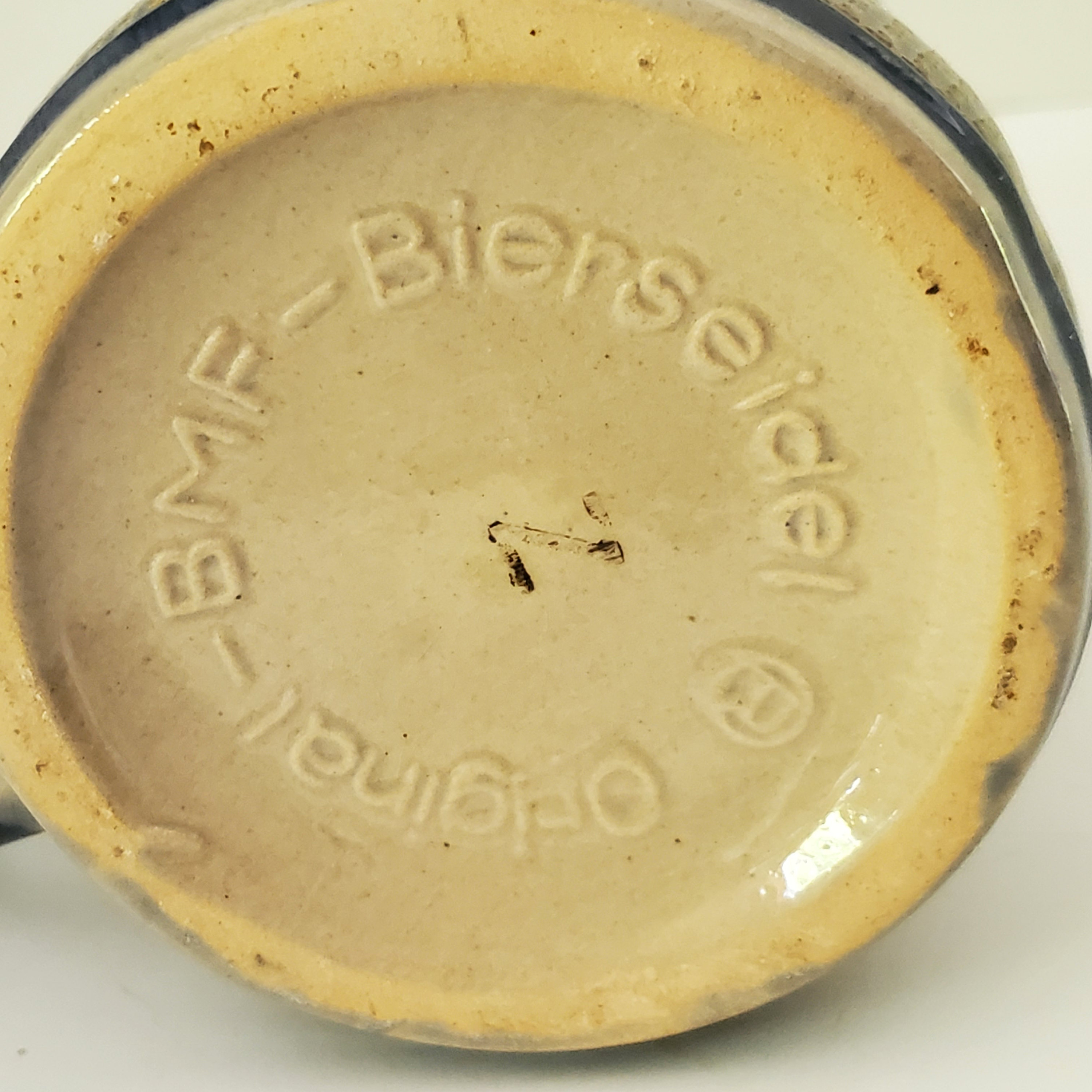 Original BMF Bierseidel German Stoneware Beer Stein - Etsy