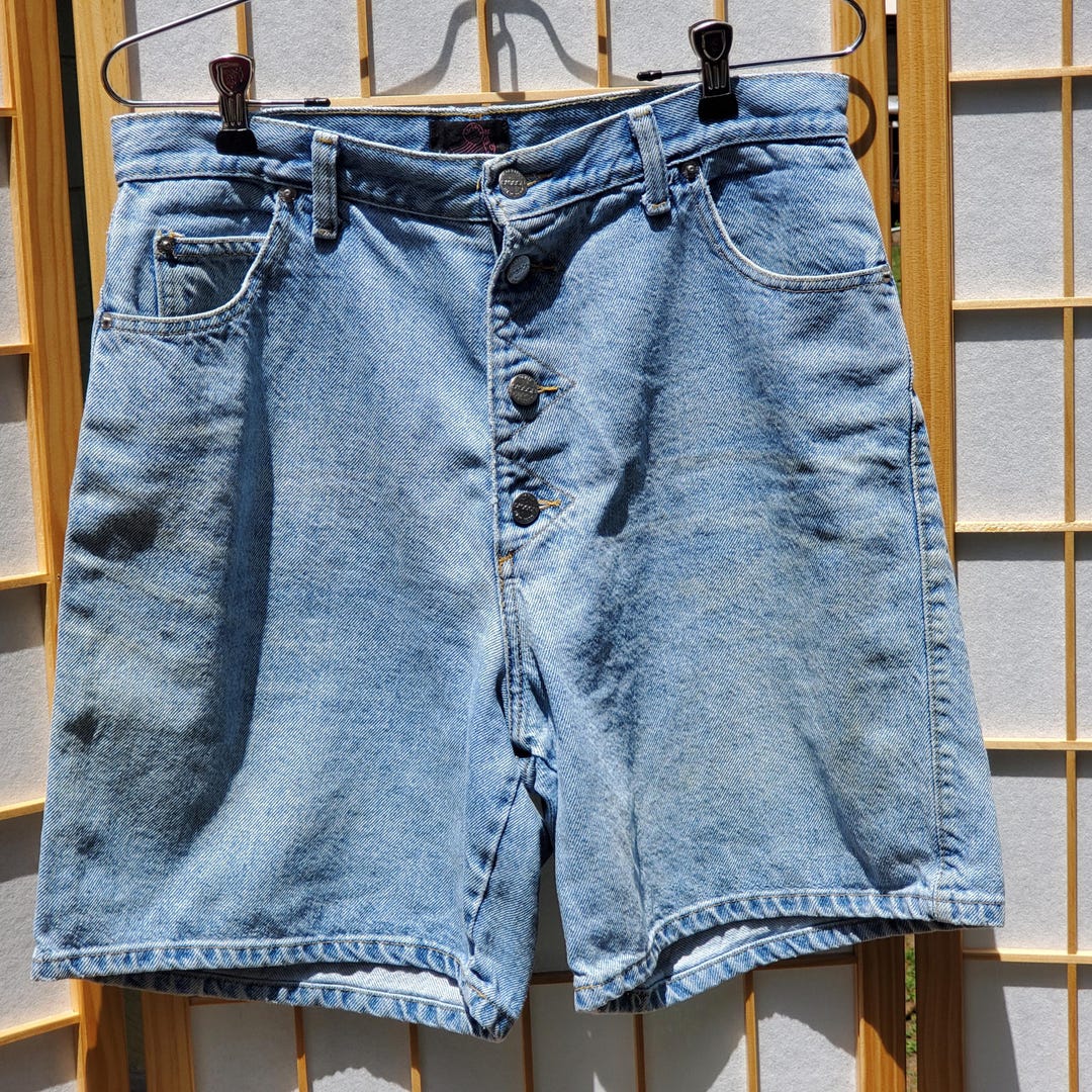 Vintage Sasson High Waisted Denim Shorts - Etsy