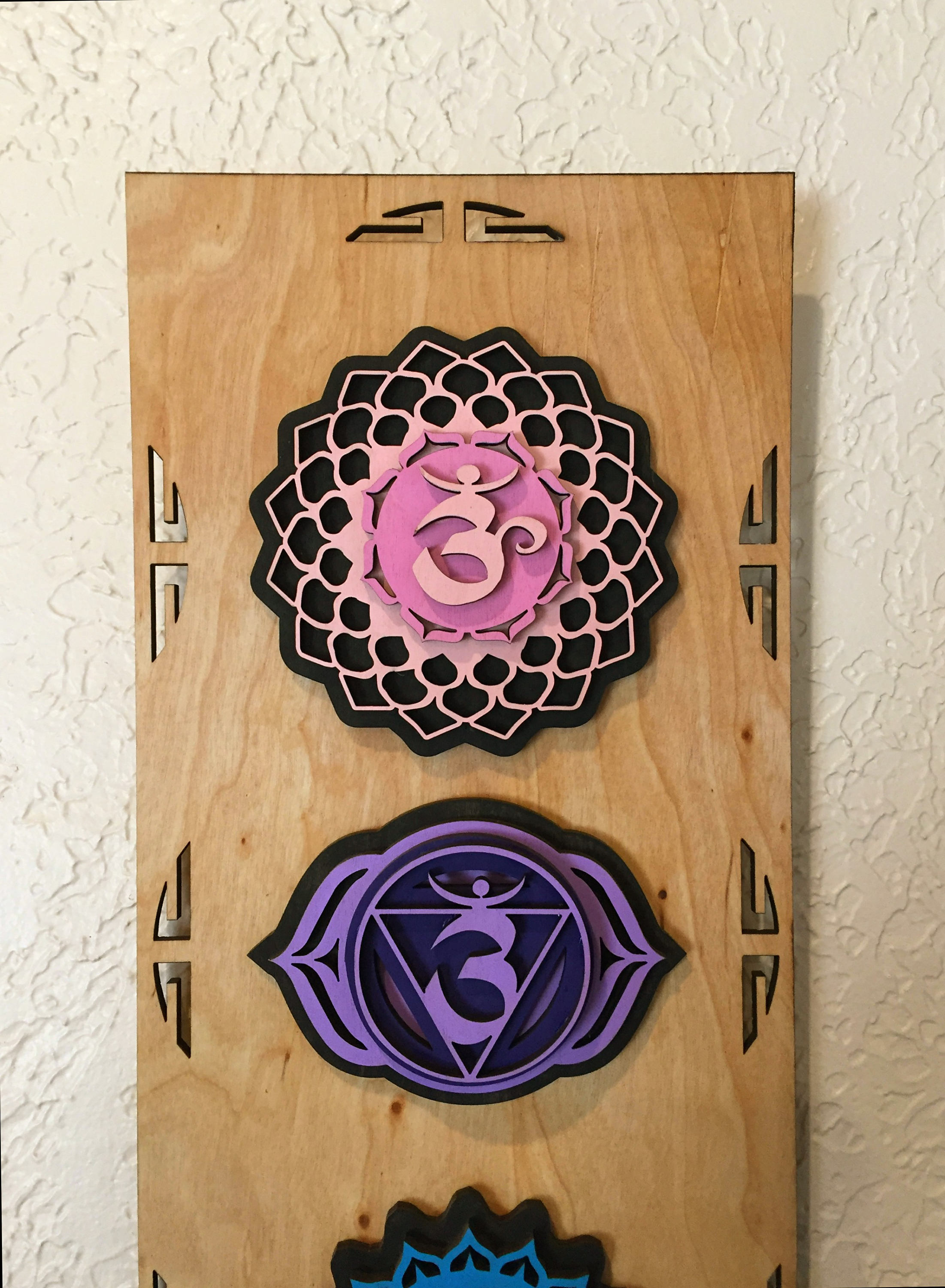 Chakra Wall Art, Chakra Wooden Art, Chakra Wall Hanging, Chakra Art ...