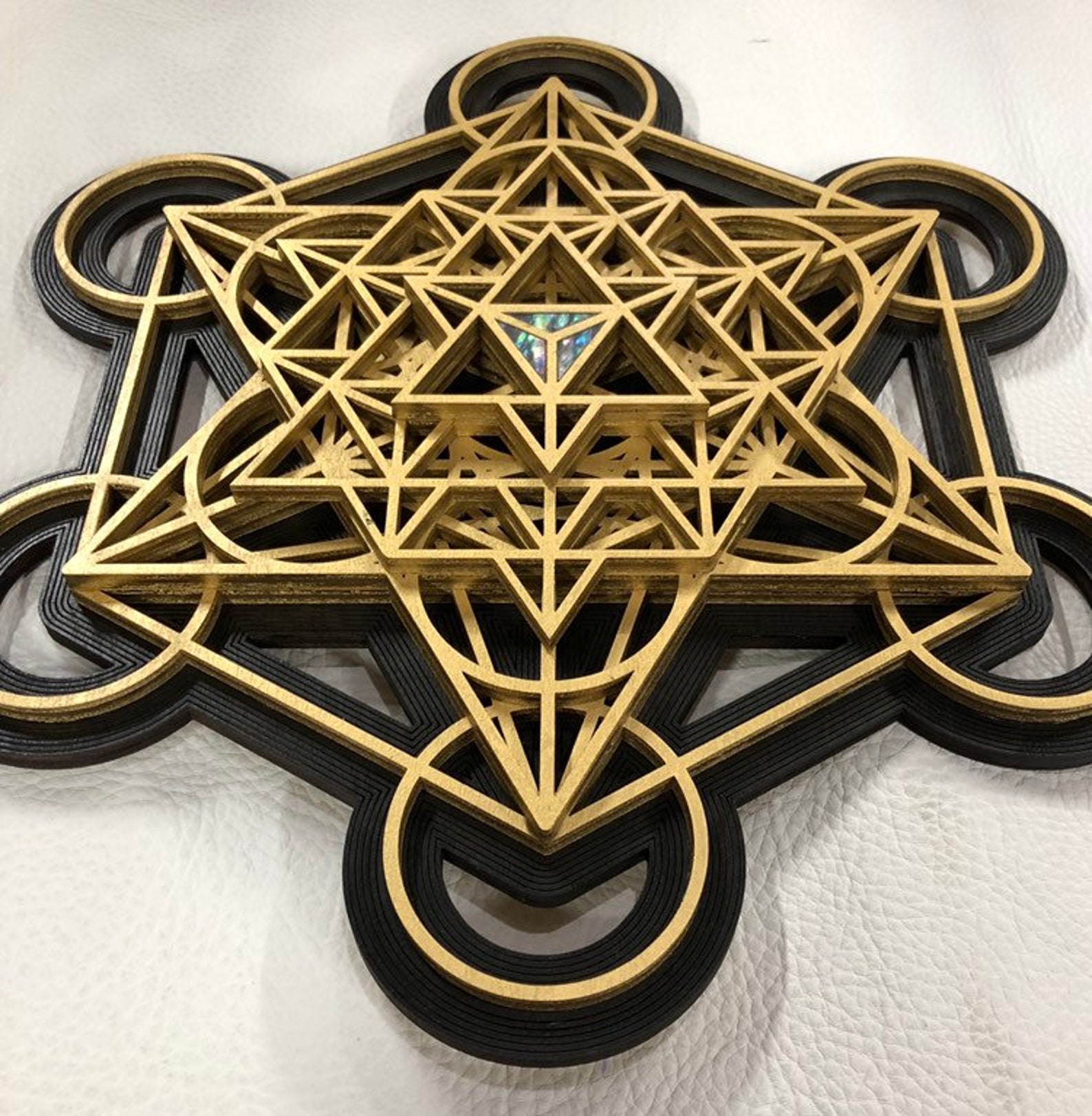 Ancient Future Mandala, Wall Art, Metatron's Cube, Sacred Geometry ...