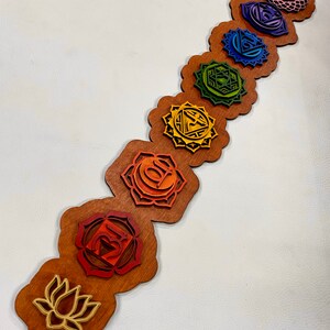 Chakra Wall Art, Chakra Wooden Art, Chakra Wall Hanging, Chakra Art ...