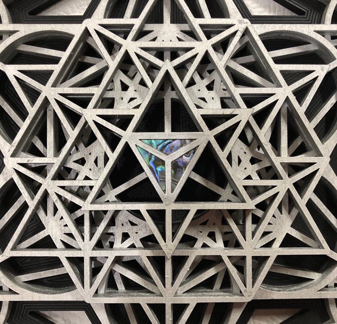Ancient Future Mandala, Wall Art, Metatron's Cube, Sacred Geometry ...