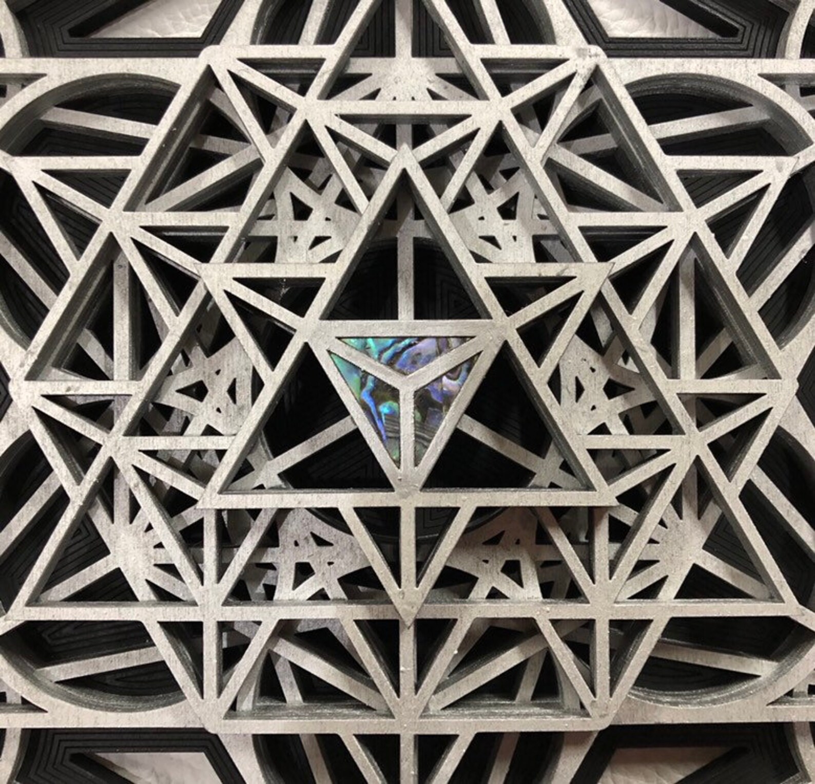 Ancient Future Mandala Wall Art Metatron's Cube Sacred | Etsy