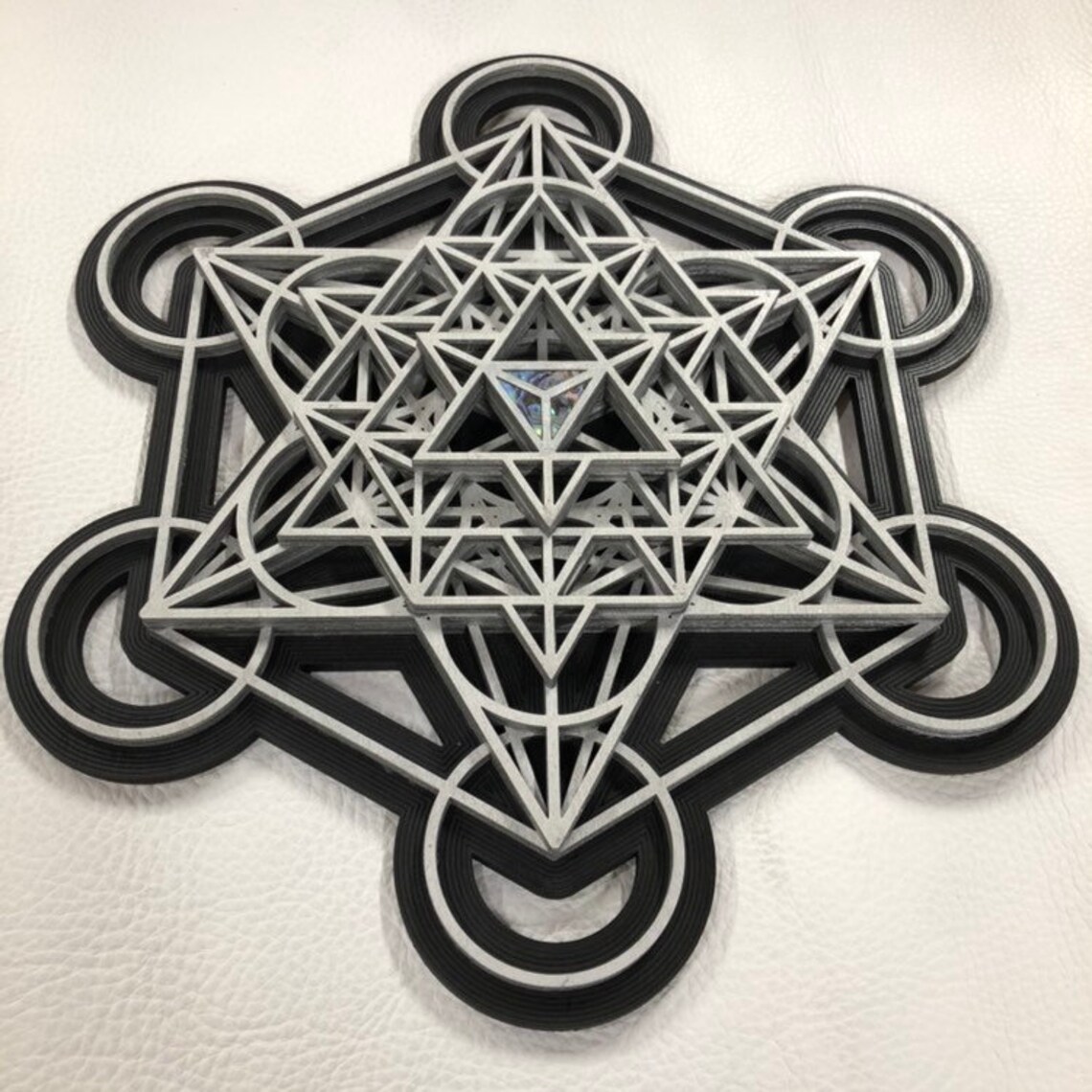 Ancient Future Mandala, Wall Art, Metatron's Cube, Sacred Geometry ...