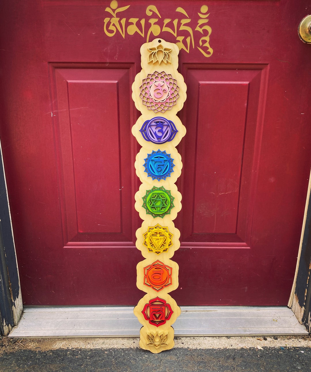 Chakra Wall Art, Chakra Wooden Art, Chakra Wall Hanging, Chakra Art ...